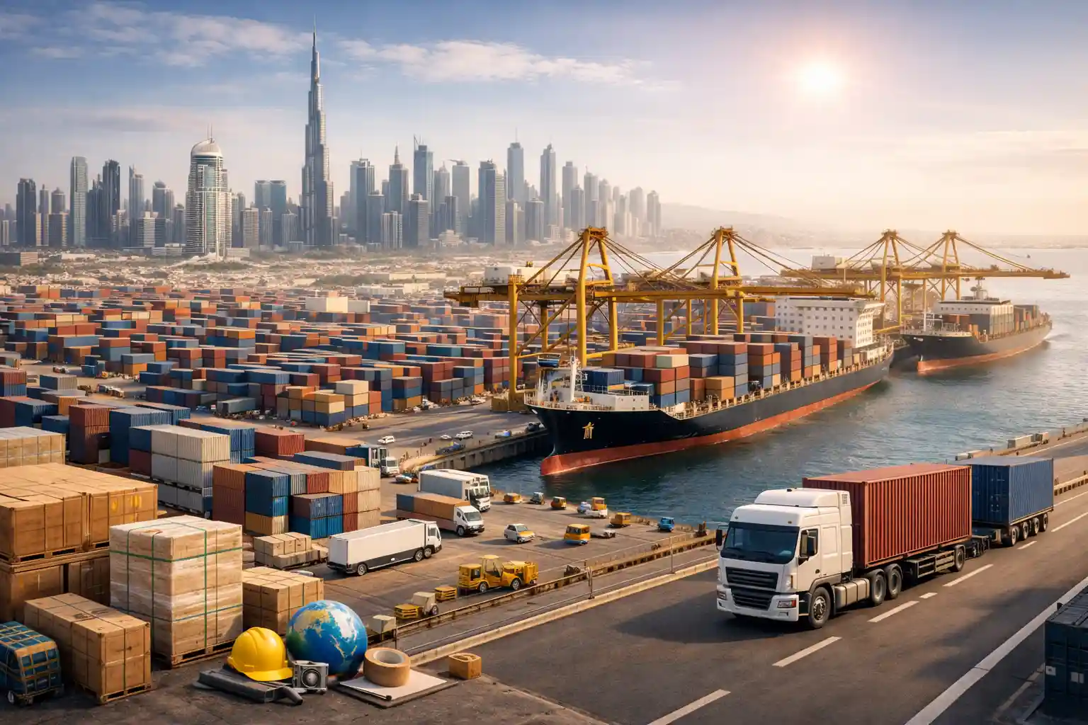 Dubai’s Logistics Success: Efficient Shipping & Global Trade